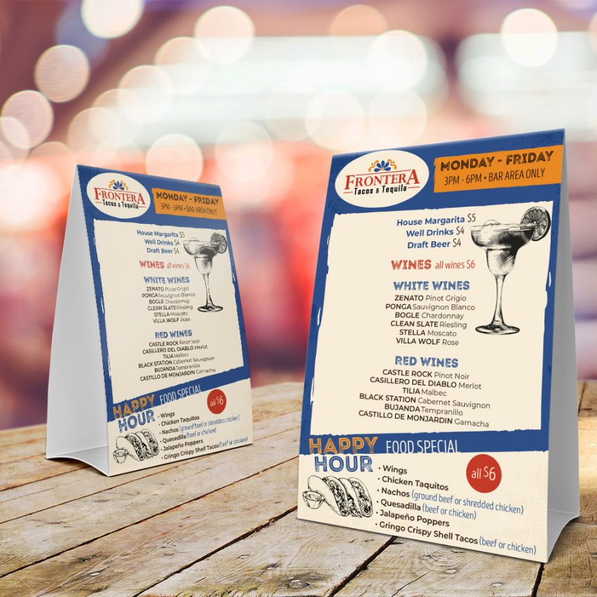 MENUS - MGM GRAPHIX
